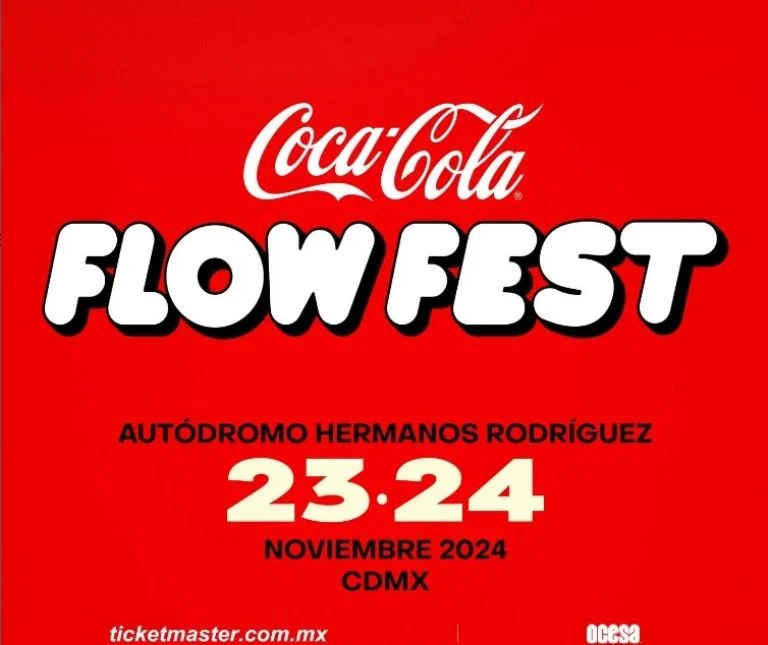 Se reveló el cartel oficial del Coca-cola Flow Fes... Coca Cola Flow ...